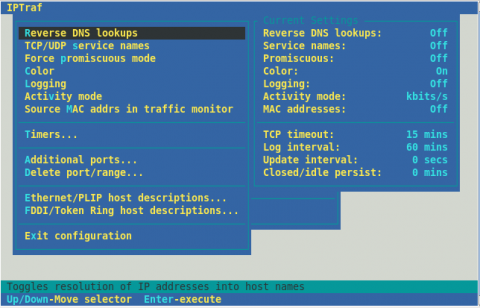How to use iptraf to monitor network interface?_monitor linux specific port incoming-CSDN博客