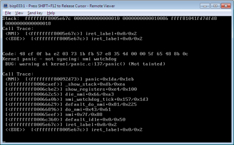 NMI_watchdog panics the system during boot time - Red Hat Customer Portal