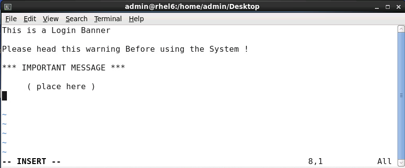 What are the steps to force user to see banner before logging in ...