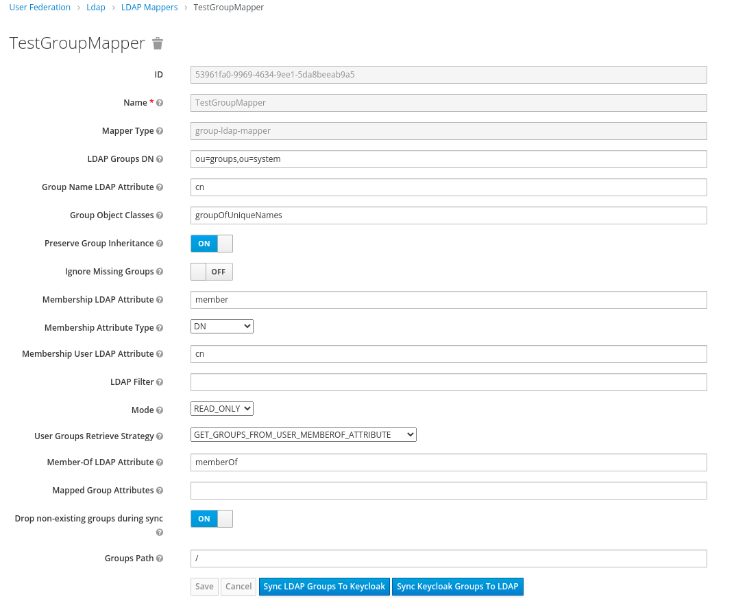 Role-ldap mapper does not remove roles deleted in LDAP server - Red Hat Customer Portal