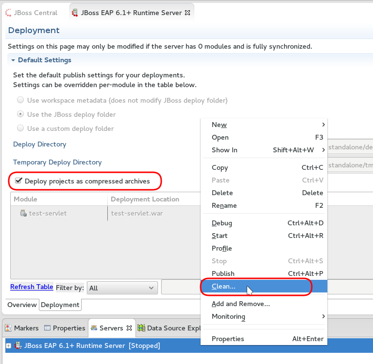 Can exploded archives be deployed through JBDS? - Red Hat Customer Portal