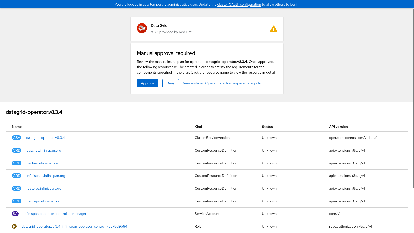 How to upgrade from DG 8.1/8.2 to DG 8.3 in DG 8 Operator - Red Hat ...