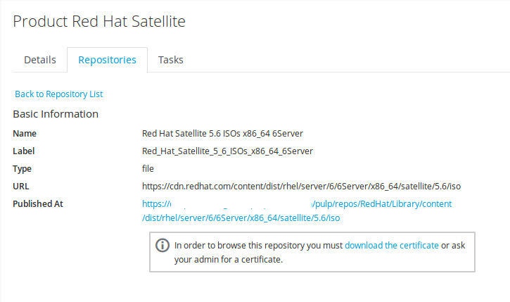 How to browse ISO repositories that are synced in Red Hat Satellite 6 ...