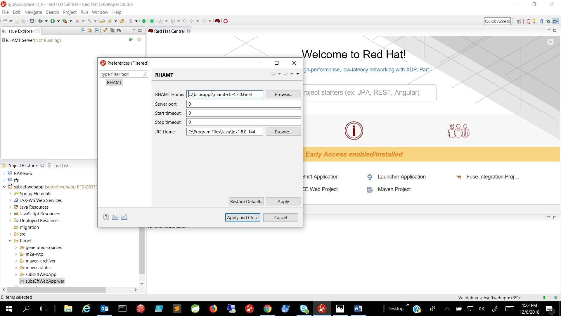 RHAMT plugin not working on RHDS 12 - Red Hat Customer Portal