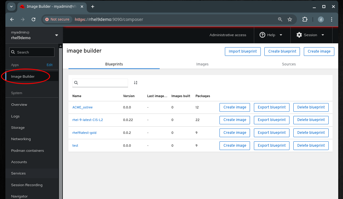 Learn about Red Hat Enterprise Linux and Insights image builders - Red ...