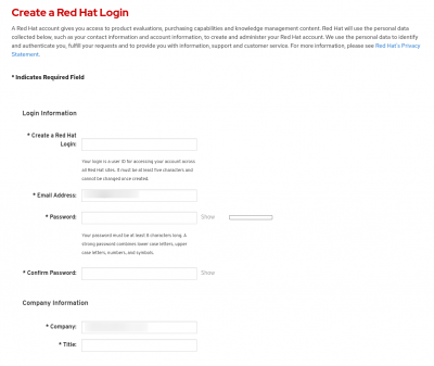 Common Account Management Questions - Red Hat Customer Portal