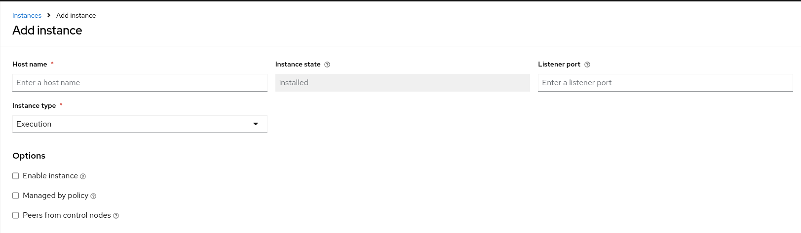 Chapter 2. Automation mesh for operator-based Red Hat Ansible Automation Platform | Automation ...