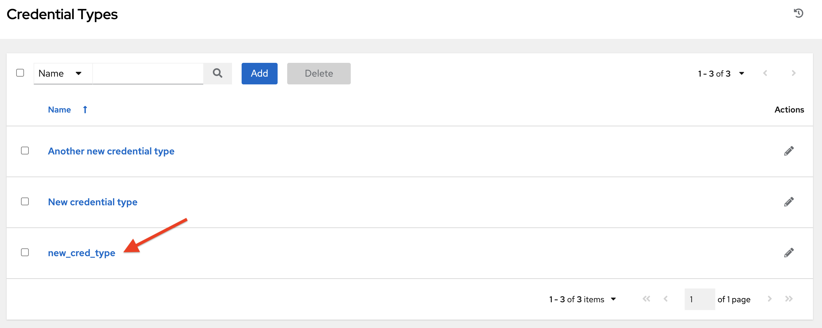 Chapter 3. Credential types | Using automation decisions | Red Hat ...