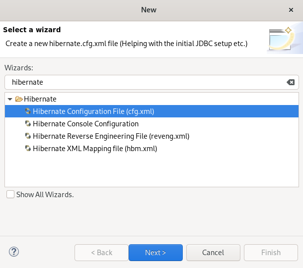 7.5. Hibernate 設定ファイルの作成 | CodeReady Studio ツールのスタートガイド | Red Hat CodeReady Studio | 12.21.3 ...