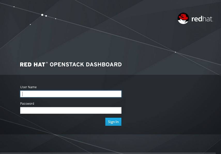 第1章 OpenStack Dashboard | OpenStack Dashboard の概要 | Red Hat Enterprise Linux OpenStack Platform ...