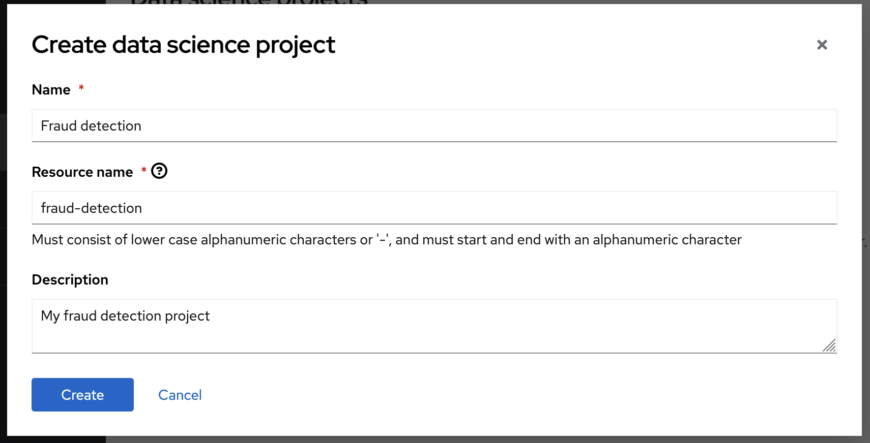 Chapter 2. Setting up a project and storage Red Hat OpenShift AI Self ...