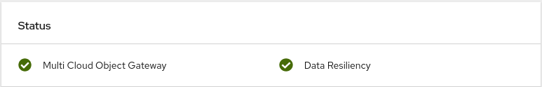 23 Multicloud Object Gateway が正常であることを確認します。 Red Hat Openshift Container Storage 43 Red Hat