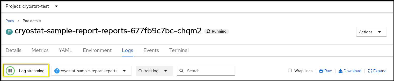 Chapter 2. Setting up a sidecar container | Configuring sidecar containers on Cryostat | Red Hat ...