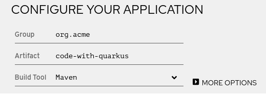 Chapter 1. Getting started with Quarkus | Getting started with Quarkus | Red Hat build of ...